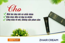 Muốn tóc mọc nhanh dùng Zhair cream ngay hôm nay – LASEN.COM.VN